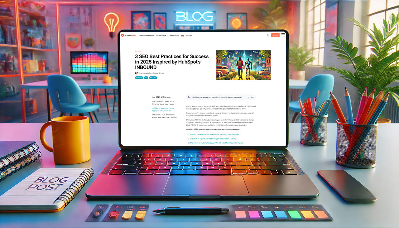 How do I edit the layout of the blog post template?